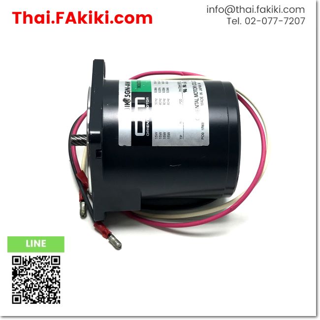 (C)Used, 3IK15GN-AW INDUCTION MOTOR, Induction motor, specification AC – Thai.FAkiki.com