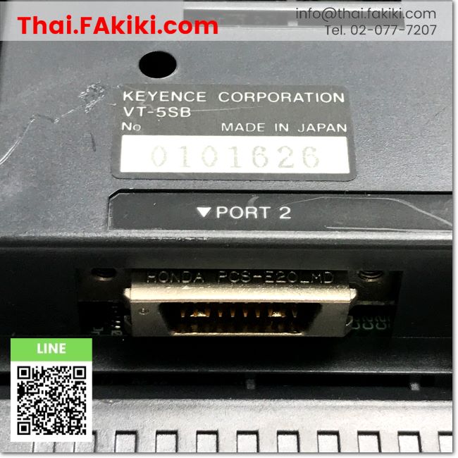 Junk, VT-5SB touch panel, touch panel specs DC24V, KEYENCE – Thai.FAkiki.com