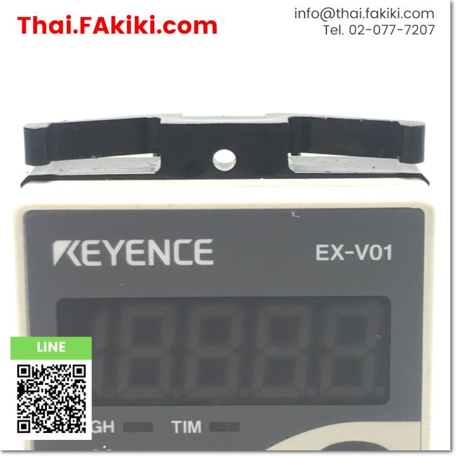 (D)Used*, EX-V01 Amplifier Unit, แอมพลิฟายเออร์ยูนิต สเปค NPN, KEYENCE – Thai.FAkiki.com