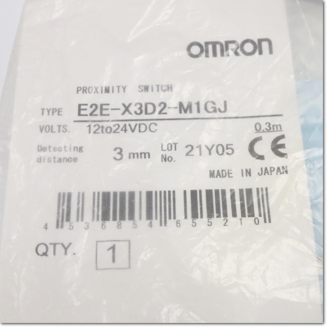 Japan (A)Unused,E2E-X3D2-M1GJ 0.3M スタンダードタイプ近接センサ 直流2線式 M12 NC コネクタ中継タイプ ,อะไหล่เครื่องจักร ...
