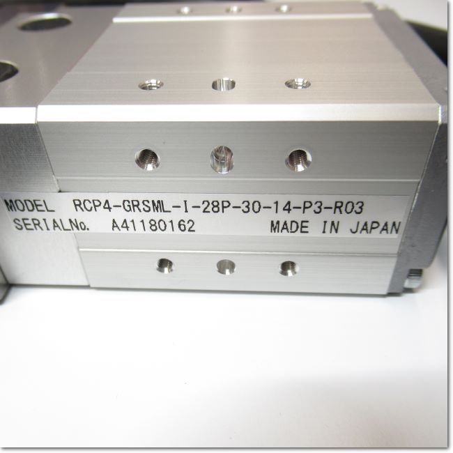 Japan (A)Unused,RCP4-GRSML-I-28P-30-14-P3-R03 ロボシリンダ 中型スライダタイプ 本体幅54mm 2ツ爪グリッパ ,อะไหล่ ...