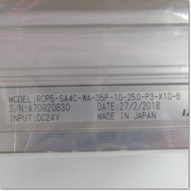 Japan (A)Unused,RCP5-SA4C-WA-35P-10-250-P3-X10-B ロボシリンダ スライダタイプ 本体幅 40mm 2本入り ,machine spare ...