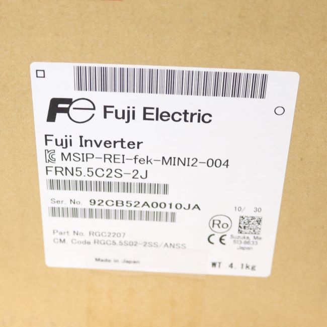 Japan (A)Unused,FRN5.5C2S-2J インバータ 三相200V 5.5kW ,อะไหล่เครื่องจักร,Machine Parts,มือสอง ...