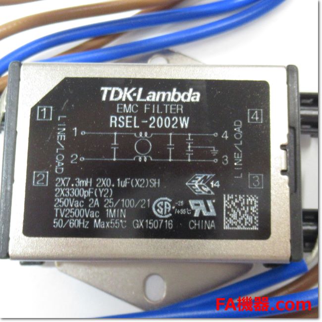 Japan (A)Unused,RSEL-2002W 250V 2A ,machine spare parts,Machine Parts ...