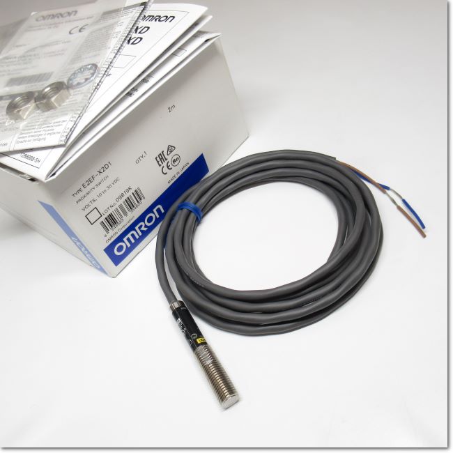 Japan (A)Unused,E2EF-X2D1 オールステンレスボディ近接センサ 直流2線式 シールドタイプ M8 NO 2m ,อะไหล่เครื่องจักร,Machine ...