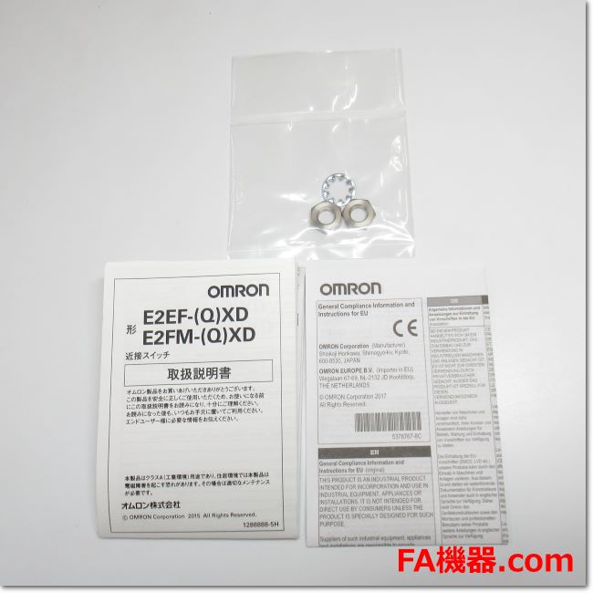 Japan (A)Unused,E2EF-X2D1 オールステンレスボディ近接センサ 直流2線式 シールドタイプ M8 NO 2m ,อะไหล่เครื่องจักร,Machine ...