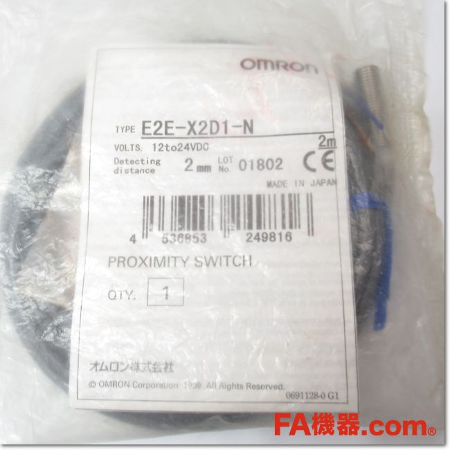 Japan (A)Unused,E2E-X2D1-N スタンダードタイプ近接センサ 直流2線式 シールドタイプ M8 NO ,อะไหล่เครื่องจักร,Machine Parts ...
