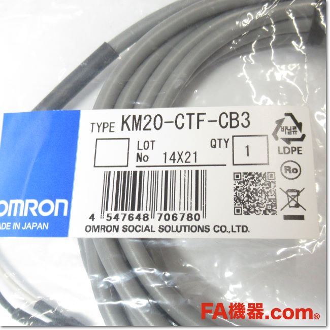 Japan (A)Unused,KM20-CTF-CB3 分割型変流器 CT用ケーブル 3m,อะไหล่เครื่องจักร,Machine Parts,มือสอง,Secondhand ...