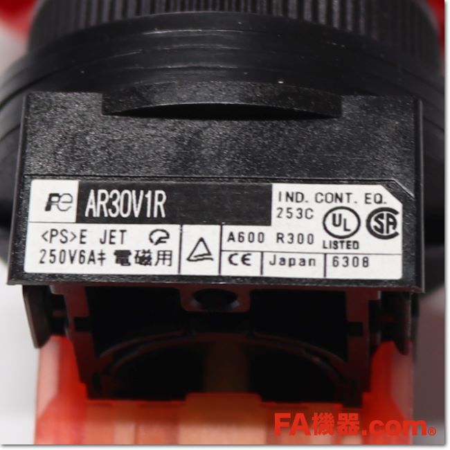 Japan (A)Unused,AR30V1R-01R φ30 非常停止用押しボタンスイッチ 超大形 1b,อะไหล่เครื่องจักร,Machine Parts,มือสอง ...