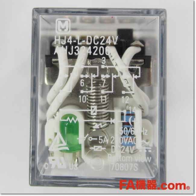 Japan (A)Unused,HJ4-L-DC24V [AHJ324206] HJリレー,อะไหล่เครื่องจักร,Machine Parts,มือสอง,Secondhand ...