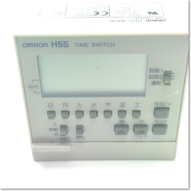 H5S-WA2D นาฬิกาตั้งเวลา สเปค 1week 24V DC ,Omron – Thai.FAkiki.com