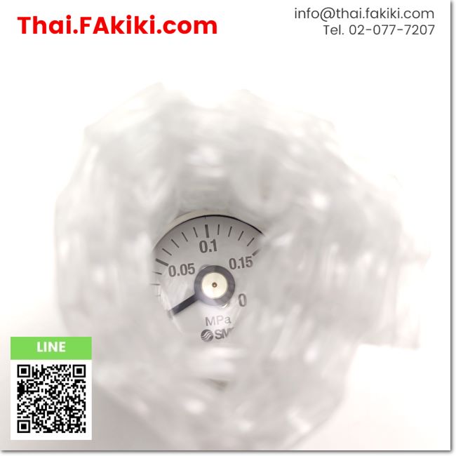 (A)Unused, G33-2-01 Pressure Gauge ,เกจ์วัดความดัน สเปค 0.2 MPa ,SMC – Thai.FAkiki.com