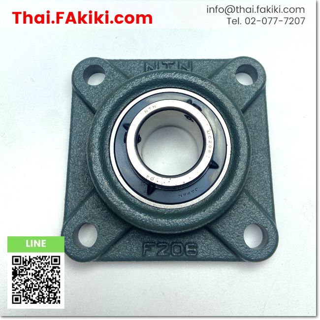 (C)Used, UC206 30/62/38.1 mm (d/D/B) Bearing Unit, ตลับลูกปืน, NTN – Thai.FAkiki.com