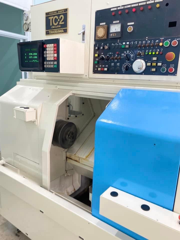 CNC Lathe TAKISAWA TC-2, TAKISAWA TC-2 สเปค Spindle : 160-3,200 Rpm ...