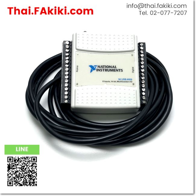 (C)Used, NI USB-6009 Bus powered multifunction DAQ USB device, 8 input ...