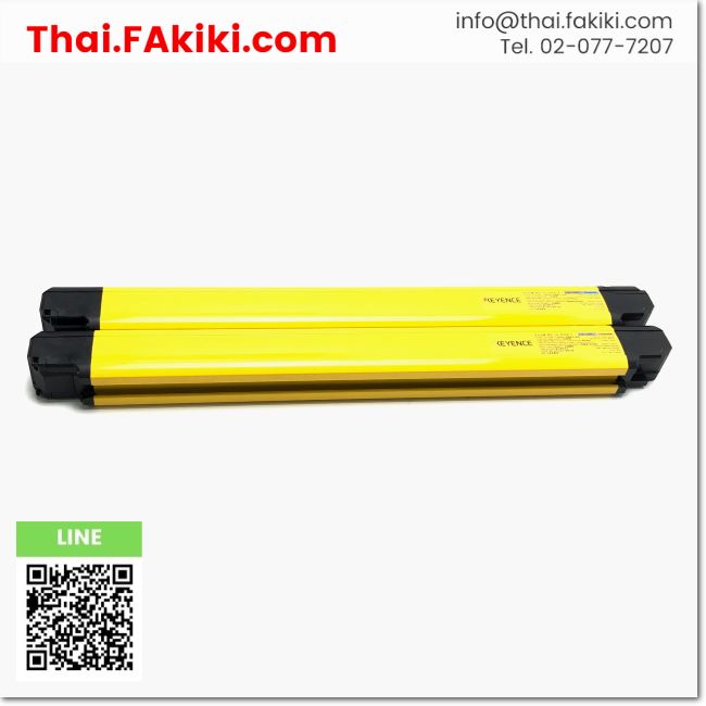 (C)Used, GL-R20H Safety Light Curtain, เซนเซอร์ม่านแสงนิรภัย สเปค DC24 ...