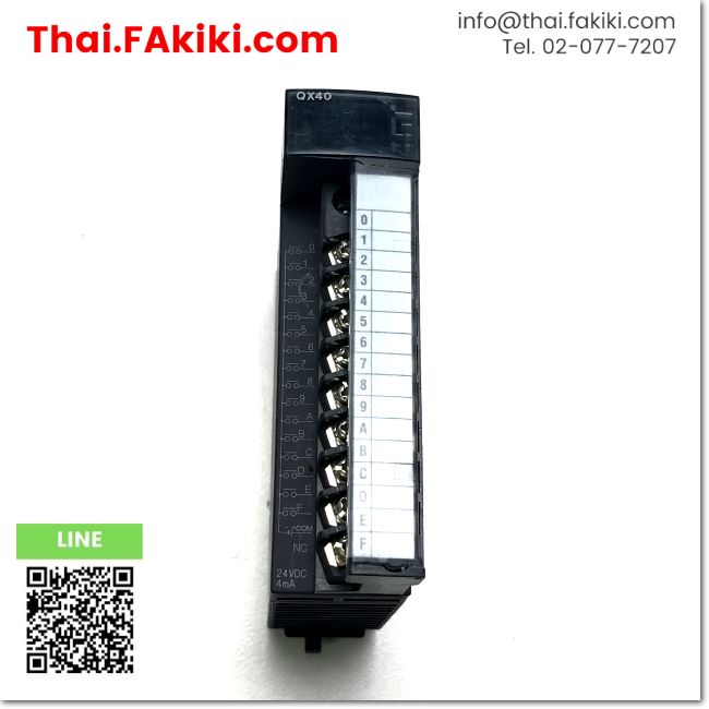 (D)Used*, QX40 DC Input Module, Input Card Spec 16points, MITSUBISHI ...