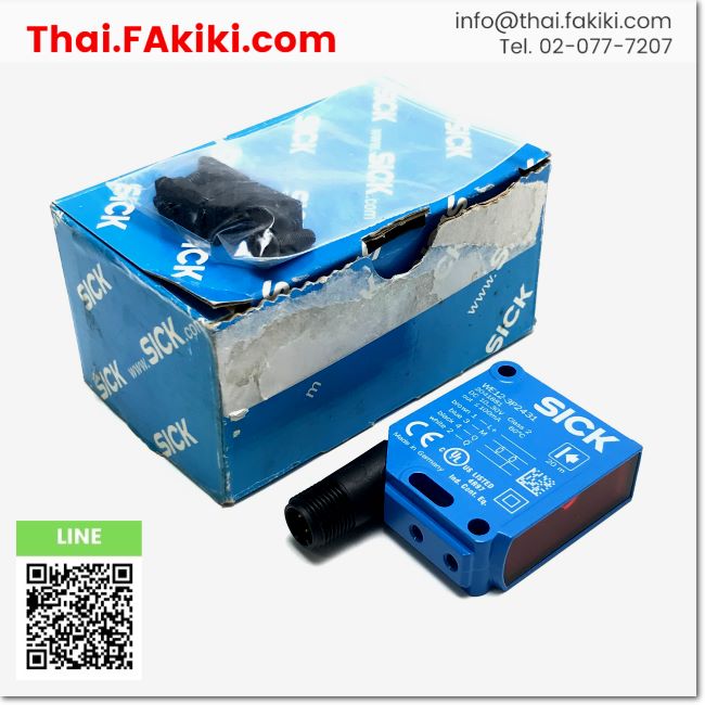 (C)Used, WE12-3P2431 Photoelectric Sensor, โฟโตอิเล็กทริคเซนเซอร์, เซน ...