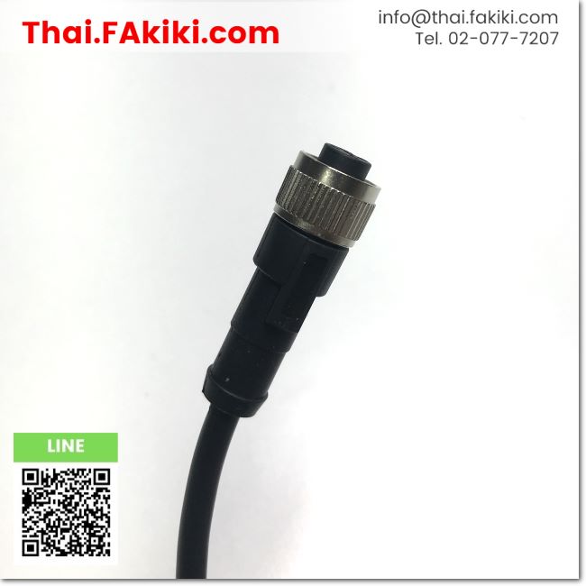 (C)Used, OP-87635 Connector Cable, M12 spec connector cable, KEYENCE ...