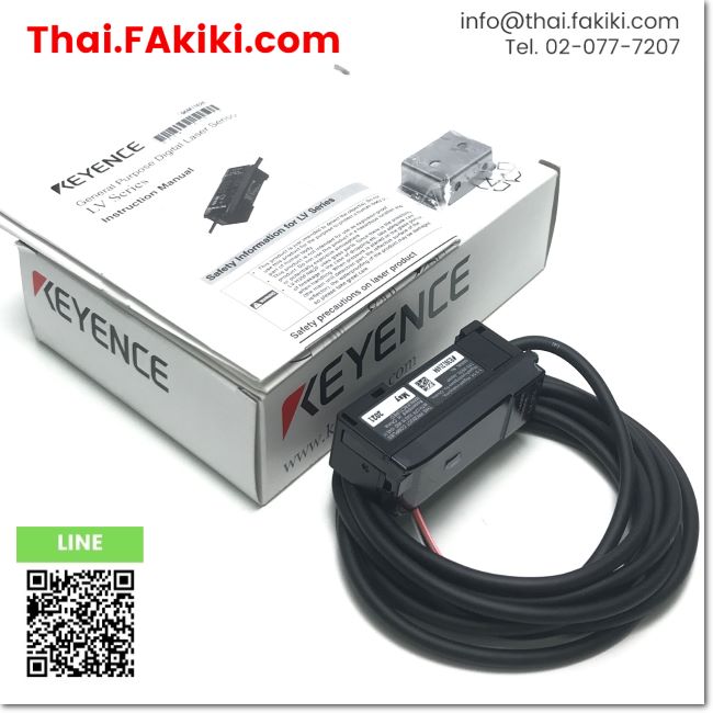 (A)Unused, LV-21A Laser sensor Amplifier, Laser sensor specs -, KEYENC ...