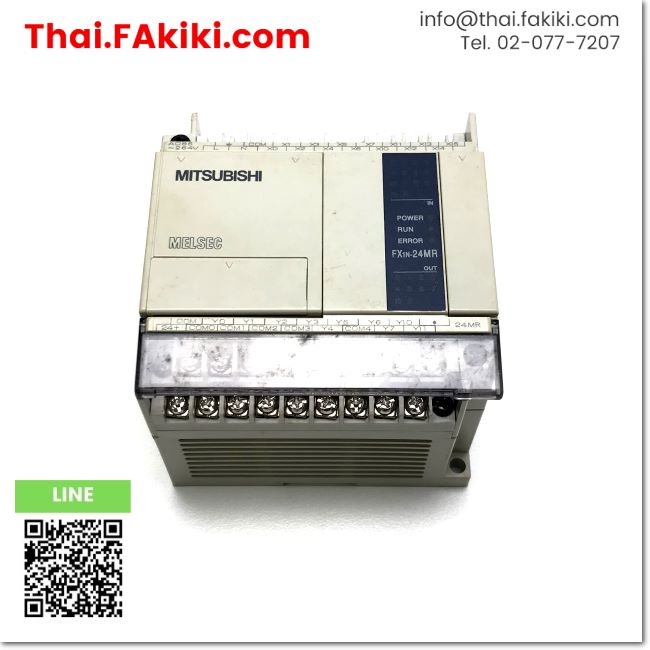(D)Used*, FX1N-24MR-001 PLC Main Module, PLC Main Unit, Specification ...