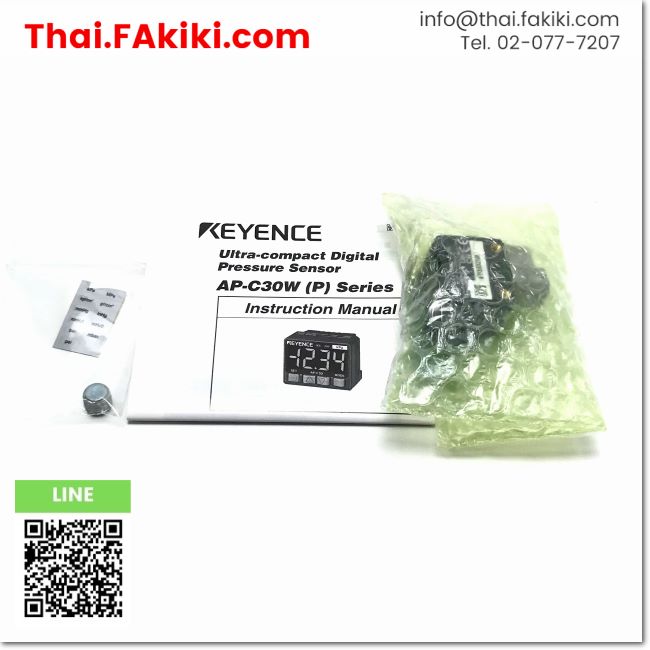 (A)Unused, AP-C30W DC24V, Pressure Sensor, Pressure Sensor, KEYENCE ...