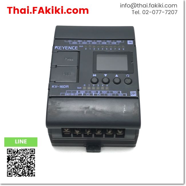 Junk, KV-16DR 16points, Ultra-compact PLC, Compact PLC, KEYENCE – Thai ...