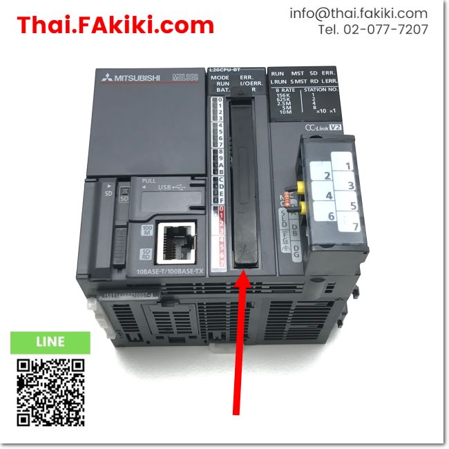 (C)Used L26CPU-BT PLC Main Module, MITSUBISHI main PLC model – Thai ...