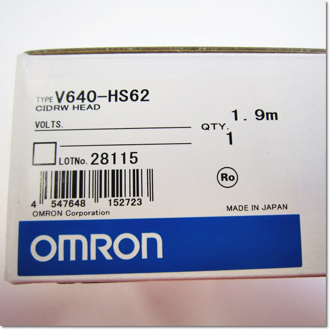 Japan (A)Unused,V640-HS62 RFIDシステム CIDRWヘッド 長距離交信タイプケーブル 1.9m ,อะไหล่ ...