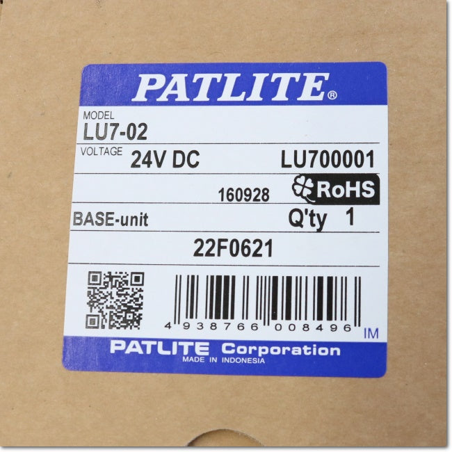 Japan (A)Unused,LU7-02 ワンタッチ組立てLED中型積層表示灯ベースユニット DC24V ,อะไหล่ ...