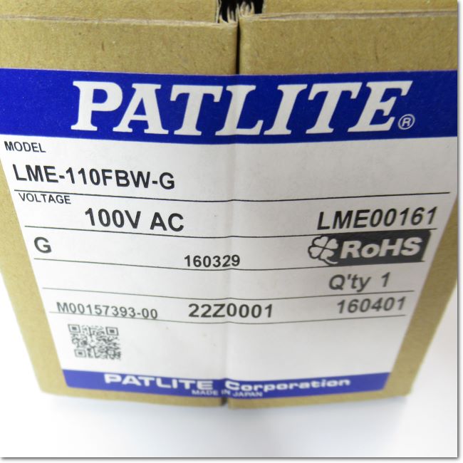 Japan (A)Unused,LME-110FBW-G φ60 LED中型積層信号灯 ブザー付 直取付けAC100V ,อะไหล่ ...