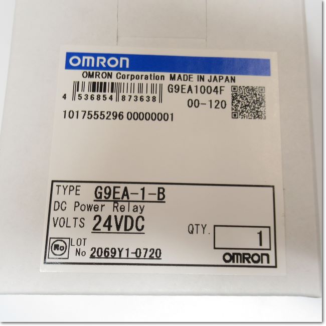Japan (A)Unused,G9EA-1-B DC24V DCパワーリレー 1a ,machine spare parts,Machine ...