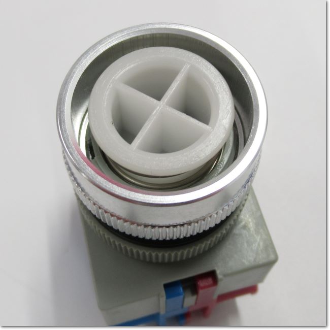 Japan (A)Unused,ABW111B φ22 押ボタンスイッチ 平形 1a1b ,อะไหล่เครื่องจักร,Machine ...