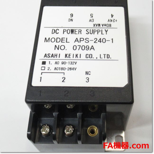 Japan (A)Unused,APS-240-1 デジタルパネルメータ用DC電源 入力:AC100V 出力:DC24V 80mA ...