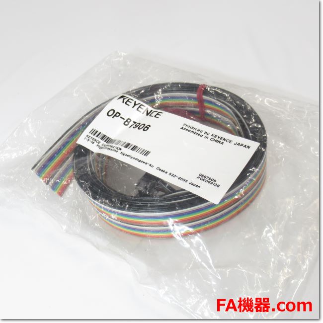 Japan (A)Unused,OP-87906 照明一体型画像判別I/Oケーブル 3m , Machinery spare parts ...