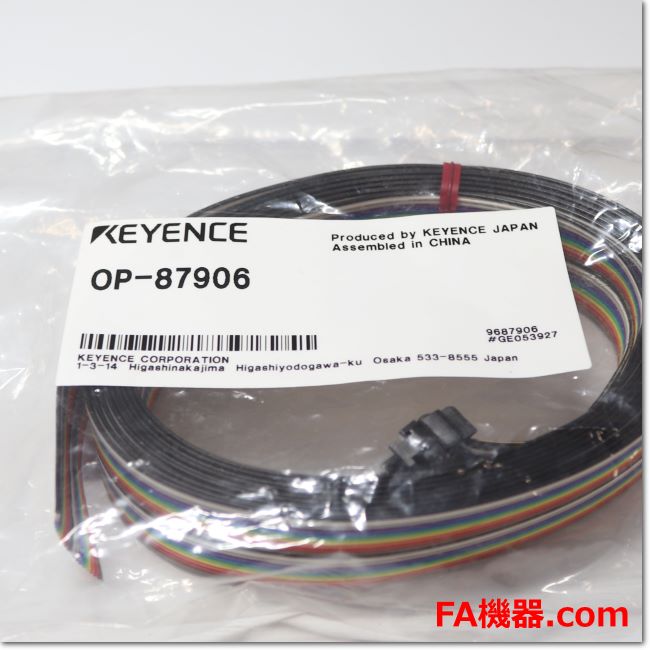 Japan (A)Unused,OP-87906 照明一体型画像判別I/Oケーブル 3m , Machinery spare parts ...