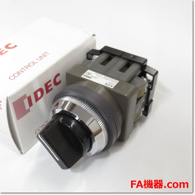 Japan (A)Unused,ASN311 φ30 セレクタスイッチ 90°1a1b 2ノッチ 各位置停止端子カバー付 ...