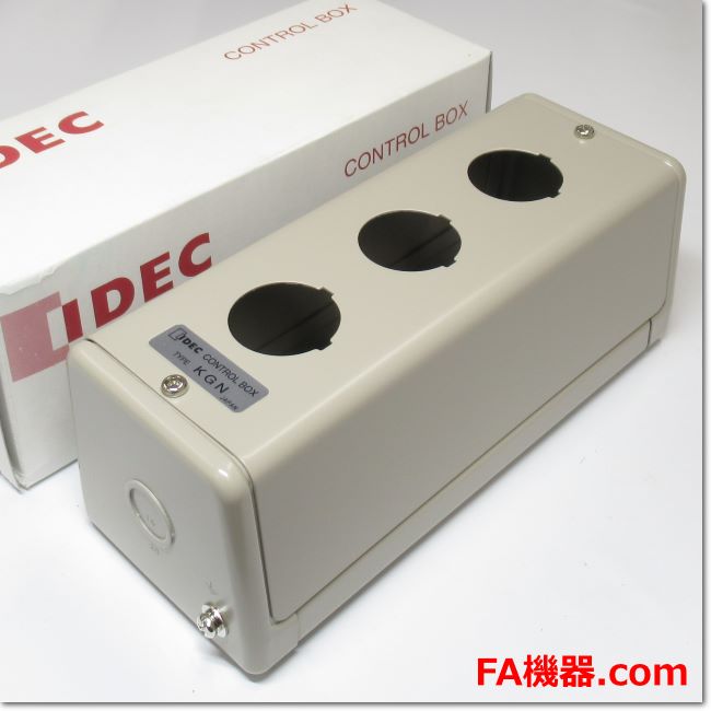 Japan (A)Unused,KGN311Y φ30 KGN形コントロールボックス IP40 3点用 穴あり ,อะไหล่ ...