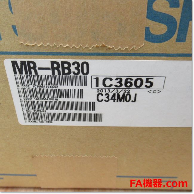 Japan (A)Unused,MR-RB30 回生オプション[200V/100V用] 300W 13Ω ,อะไหล่เครื่องจักร ...