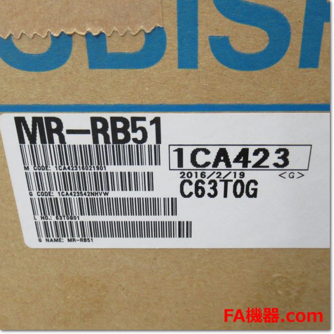 Japan (A)Unused,MR-RB51 回生オプション 500W 6.7 Ω ,อะไหล่เครื่องจักร,Machine ...