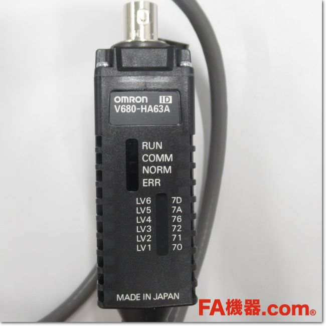 Japan (A)Unused,V680-HA63A 0.5M RFIDシステム アンプ 1kバイトメモリRFタグ用 ,อะไหล่ ...