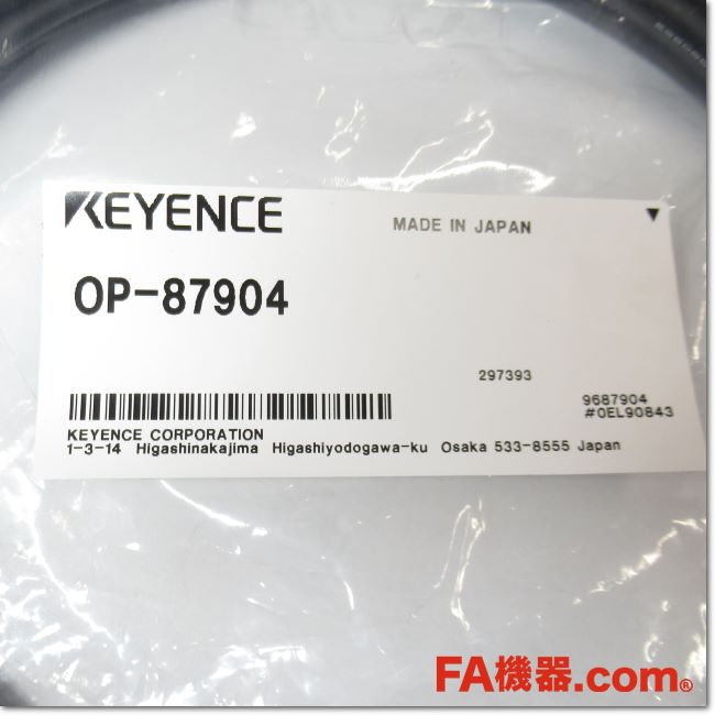 Japan (A)Unused,OP-87904 IVシリーズ用 センサヘッド-アンプ間ケーブル 5m ,อะไหล่เครื่องจักร ...