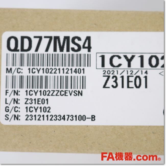 Japan (A)Unused,QD77MS4 シンプルモーションユニット 最大4軸 ,อะไหล่เครื่องจักร,Machine ...