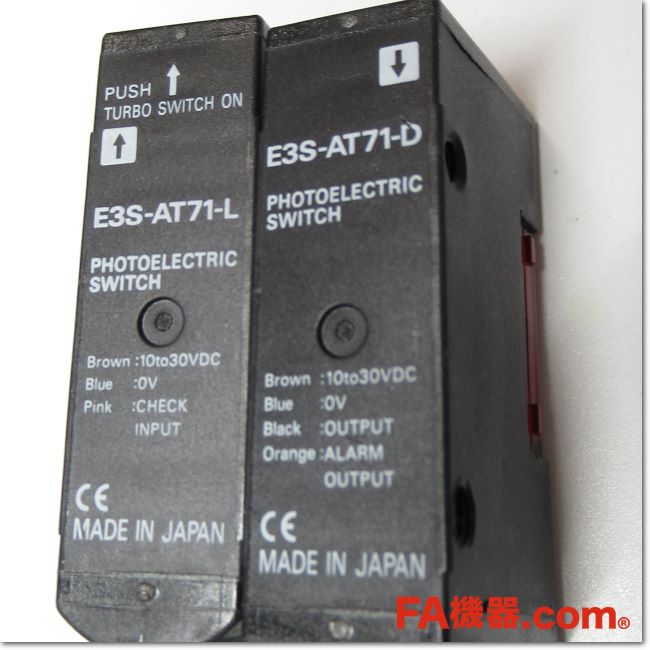 Japan (A)Unused,E3S-AT71 アンプ内蔵形光電センサ 透過形 入光ON/遮光ON 切替式 ,อะไหล่ ...