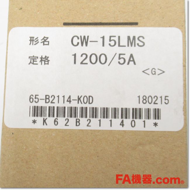 Japan (A)Unused,CW-15LMS 1200/5A 計器用変成器,อะไหล่เครื่องจักร,Machine Parts ...
