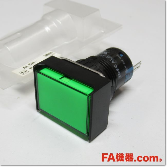 Japan (A)Unused,AL6H-P4G φ16 表示灯 長角形 AC/DC24V,อะไหล่เครื่องจักร,Machine ...