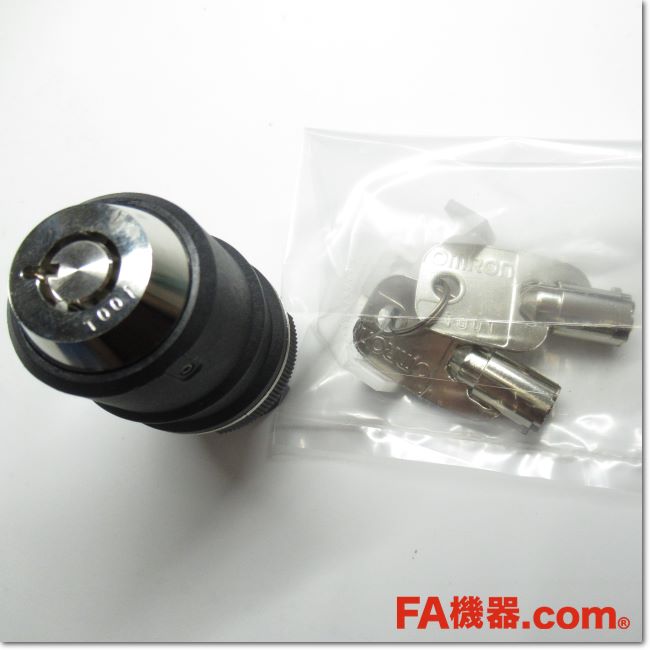 Japan (A)Unused,A22TK-2LR-02-K01 セーフティ・キーセレクタスイッチ 2b 2ノッチ 左抜け,อะไหล่ ...