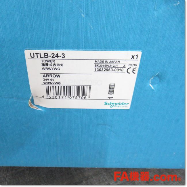 Japan (A)Unused,UTLB-24-3-RYG φ100 積層式LED表示灯 ブザー付き DC24V,อะไหล่ ...