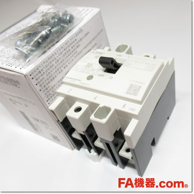 Japan (A)Unused,NF30-FA 3P 30A ノーヒューズ遮断器,machine spare parts,Machine ...