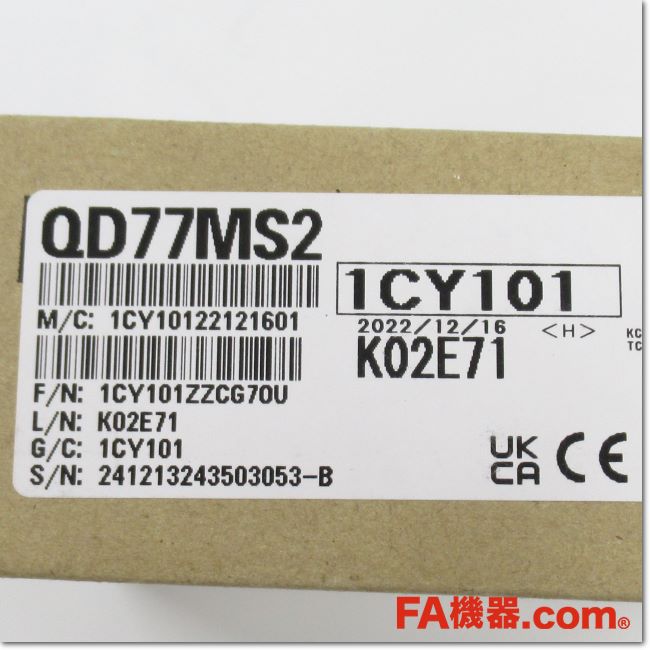 Japan (A)Unused,QD77MS2 シンプルモーションユニット 最大2軸,อะไหล่เครื่องจักร,Machine ...